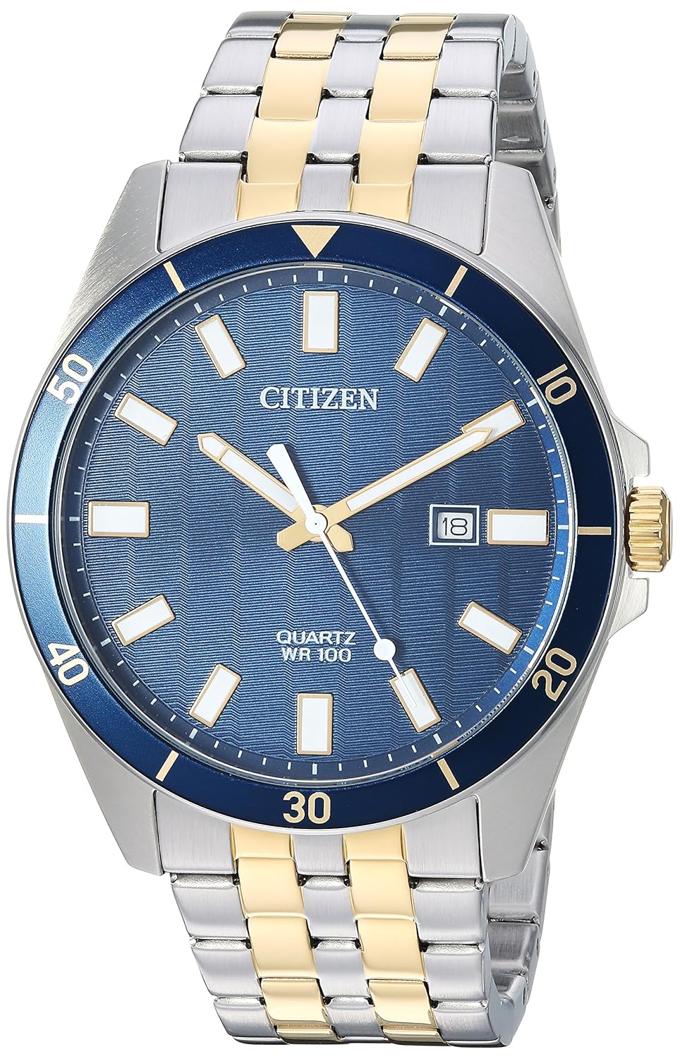 Buy Citizen Quartz Movement Analogue Blue Dial Men's Watch Online at ...