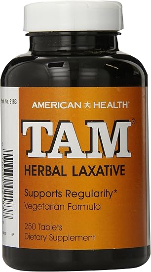Amazon.com: American Health Tam Herbal Laxative Tablets - Supports ...