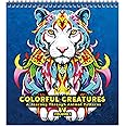 Amazon.com: FUN LAVIE Adult Coloring Book - 32 Animal Designs, Mandala ...