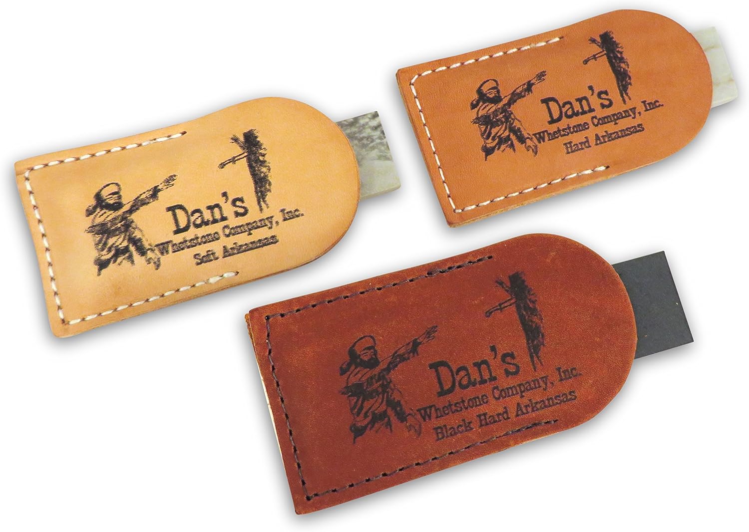 Dan's Whetstone Company Inc. Bundle- 3 Piece Set of Arkansas Pocket ...