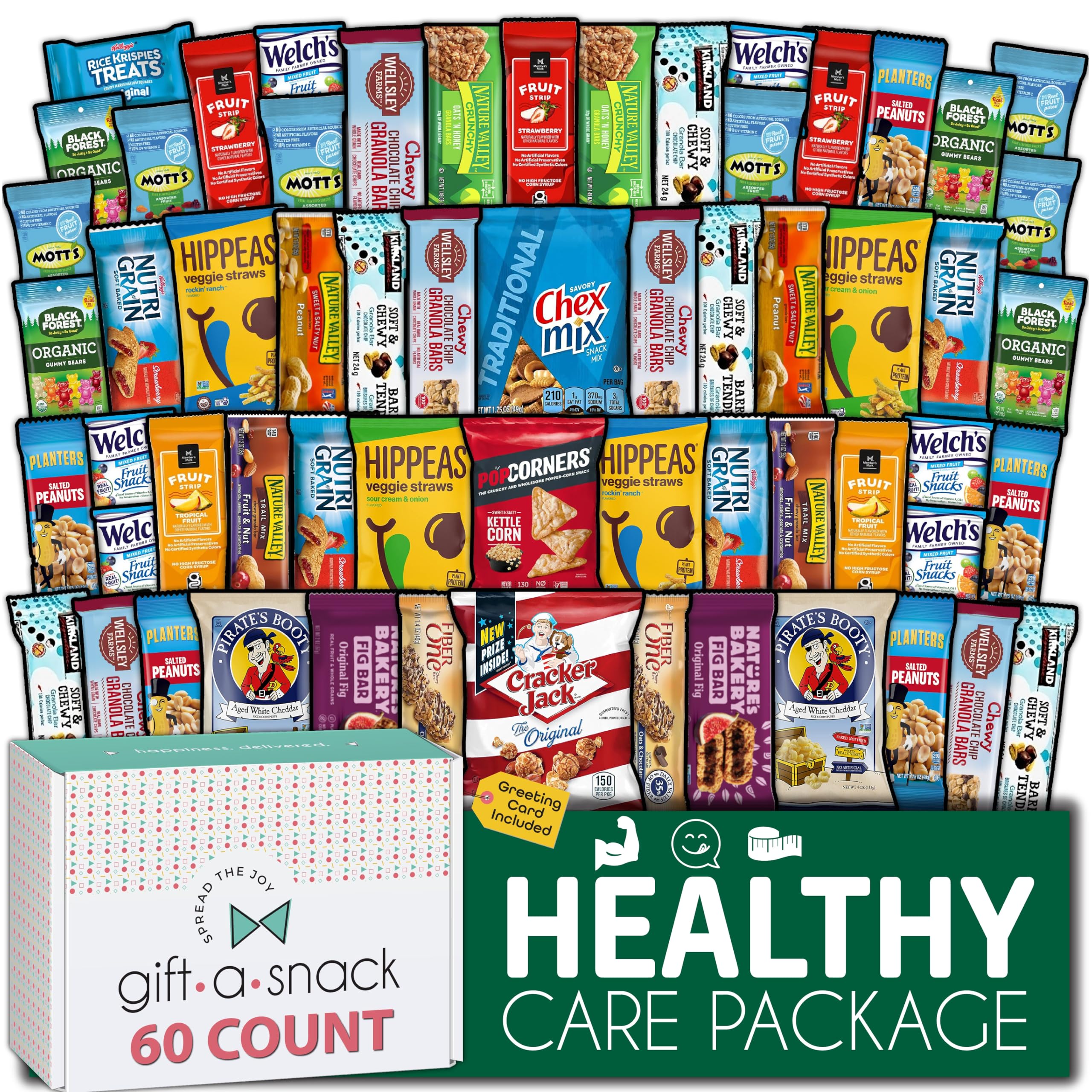 Gift A Snack - Back To School Healthy Snack Box Care Package + Greeting ...