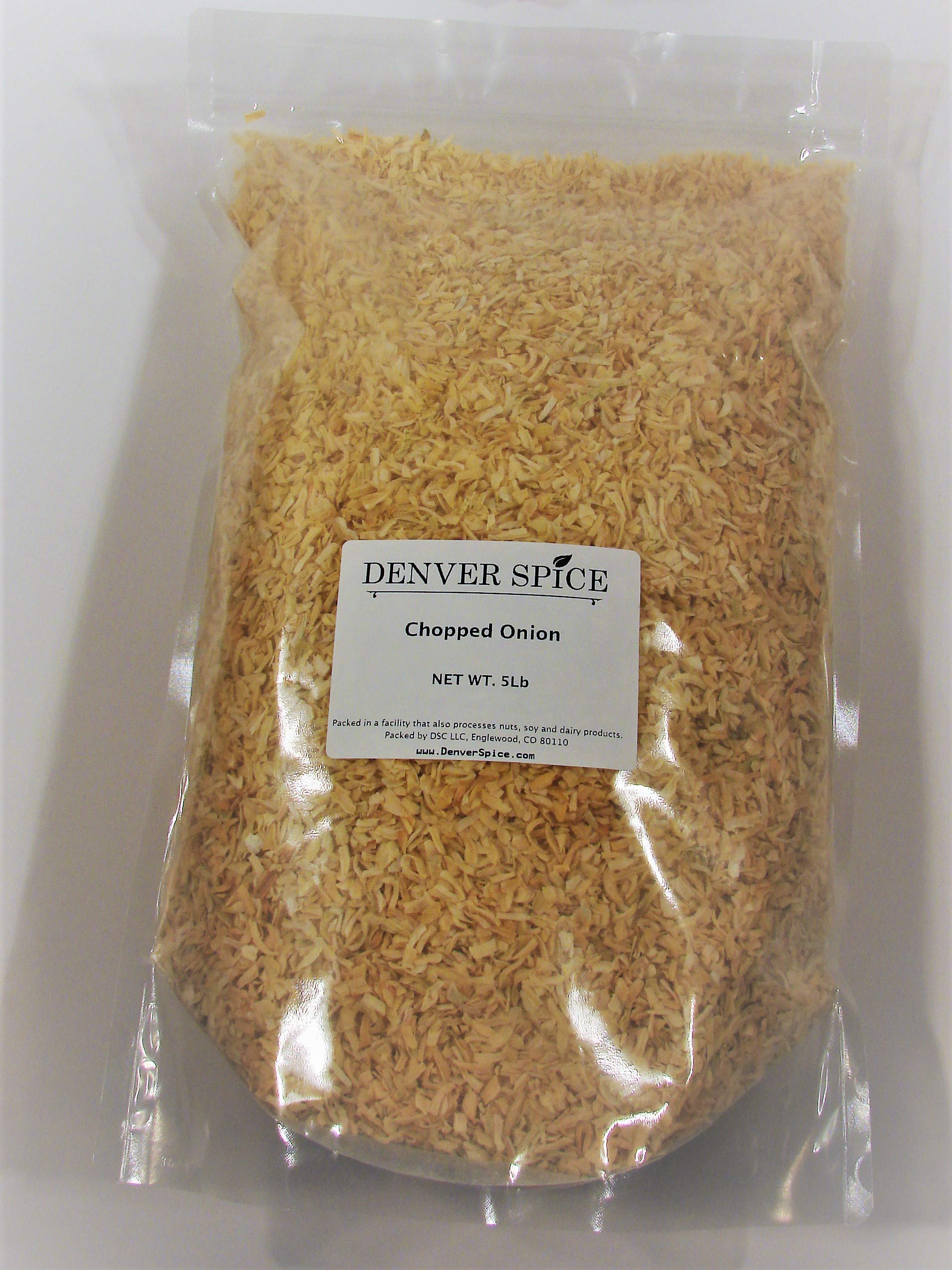 Amazon.com : Dried Onion, Granulated-5Lb-Fine Cut of Bulk Dried Onion ...