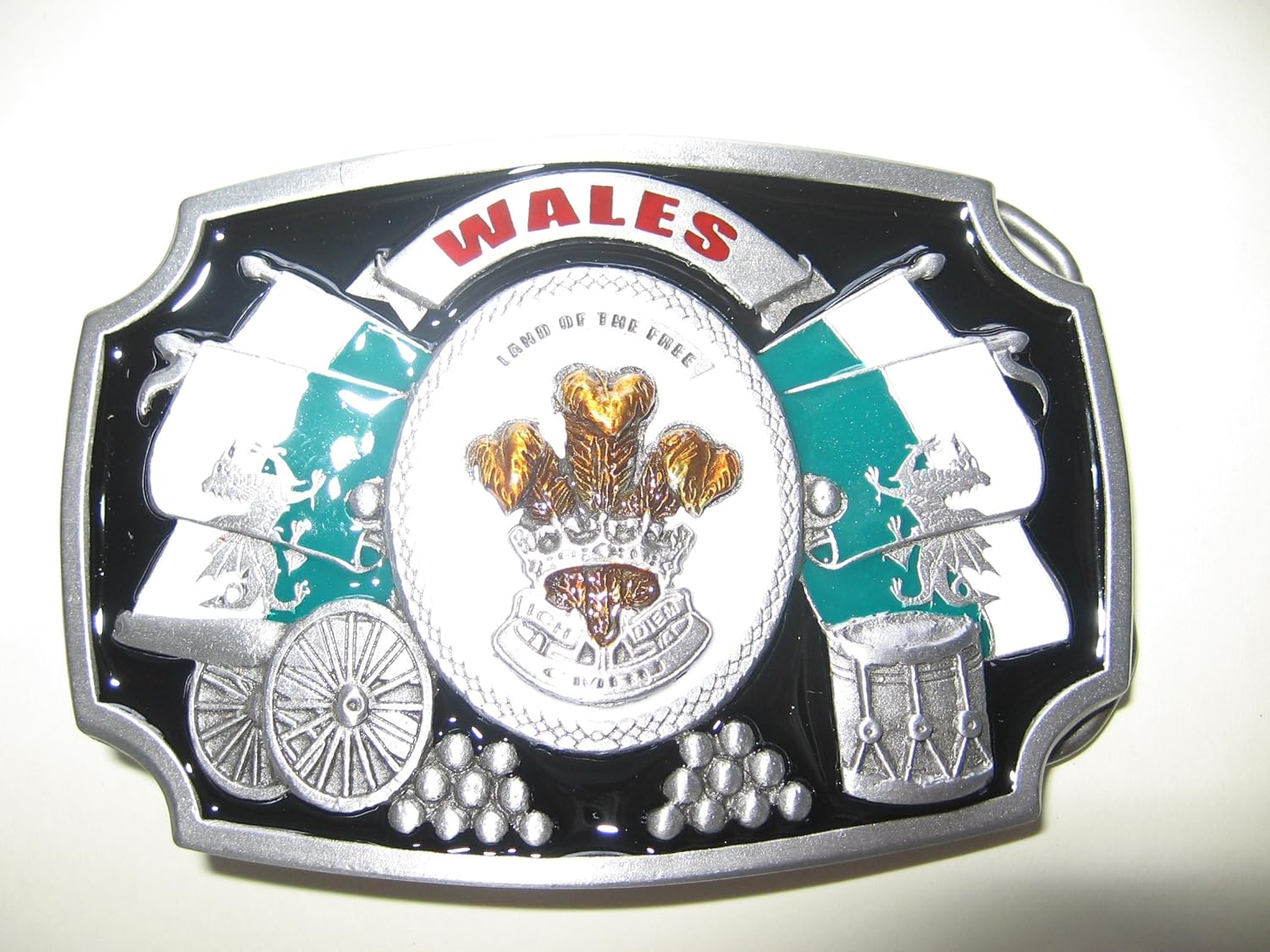 Wales belt buckles: Amazon.co.uk: Clothing