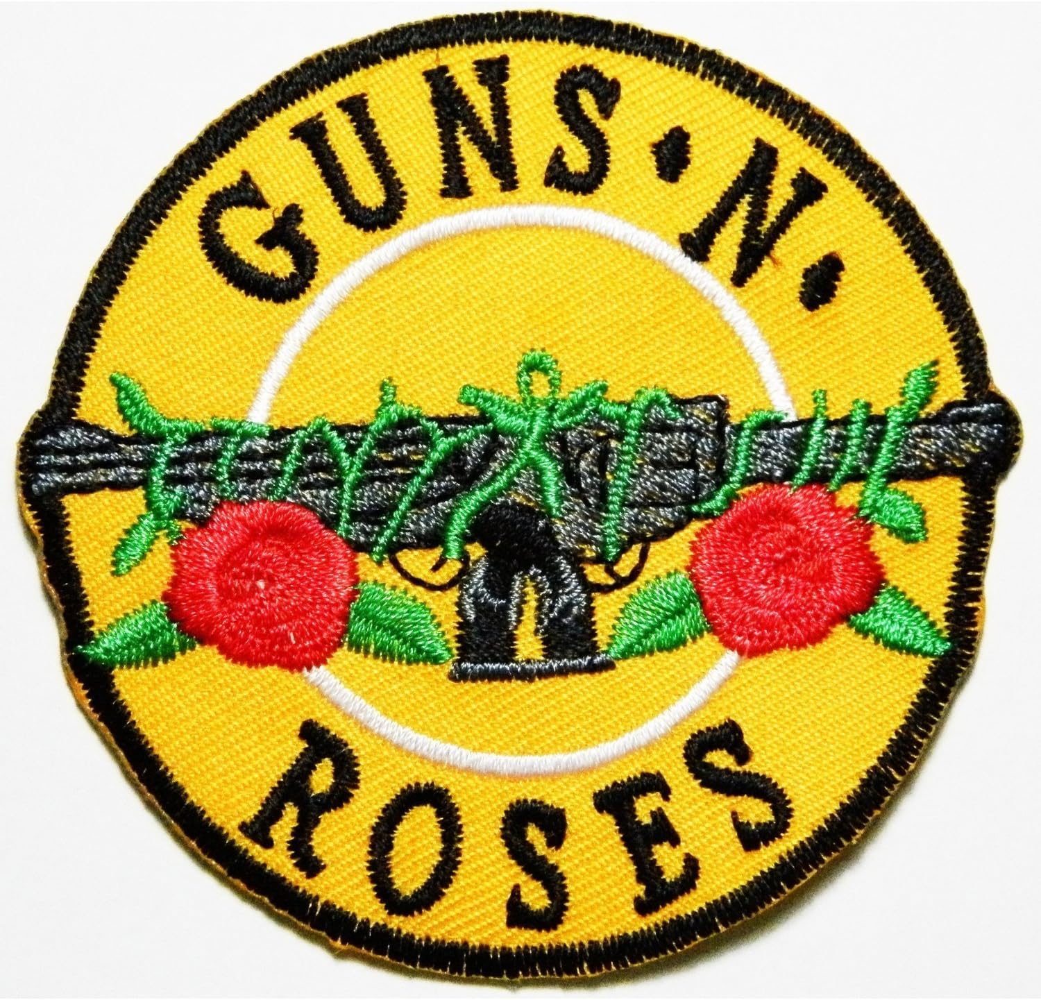Guns N Roses patches 7.5x7.5 cm Rock Music Band Patches Embroidered ...