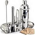 Amazon.com: Mixology Bartender Kit: 9-Piece Bar Set Cocktail Shaker Set ...