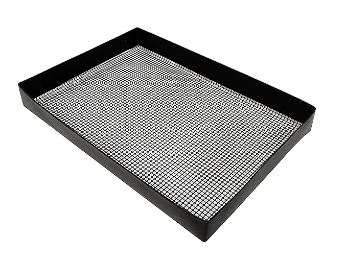 Amazon.com: 10" x 14.375" x 1.5" PTFE Wide Mesh Oven basket for ...