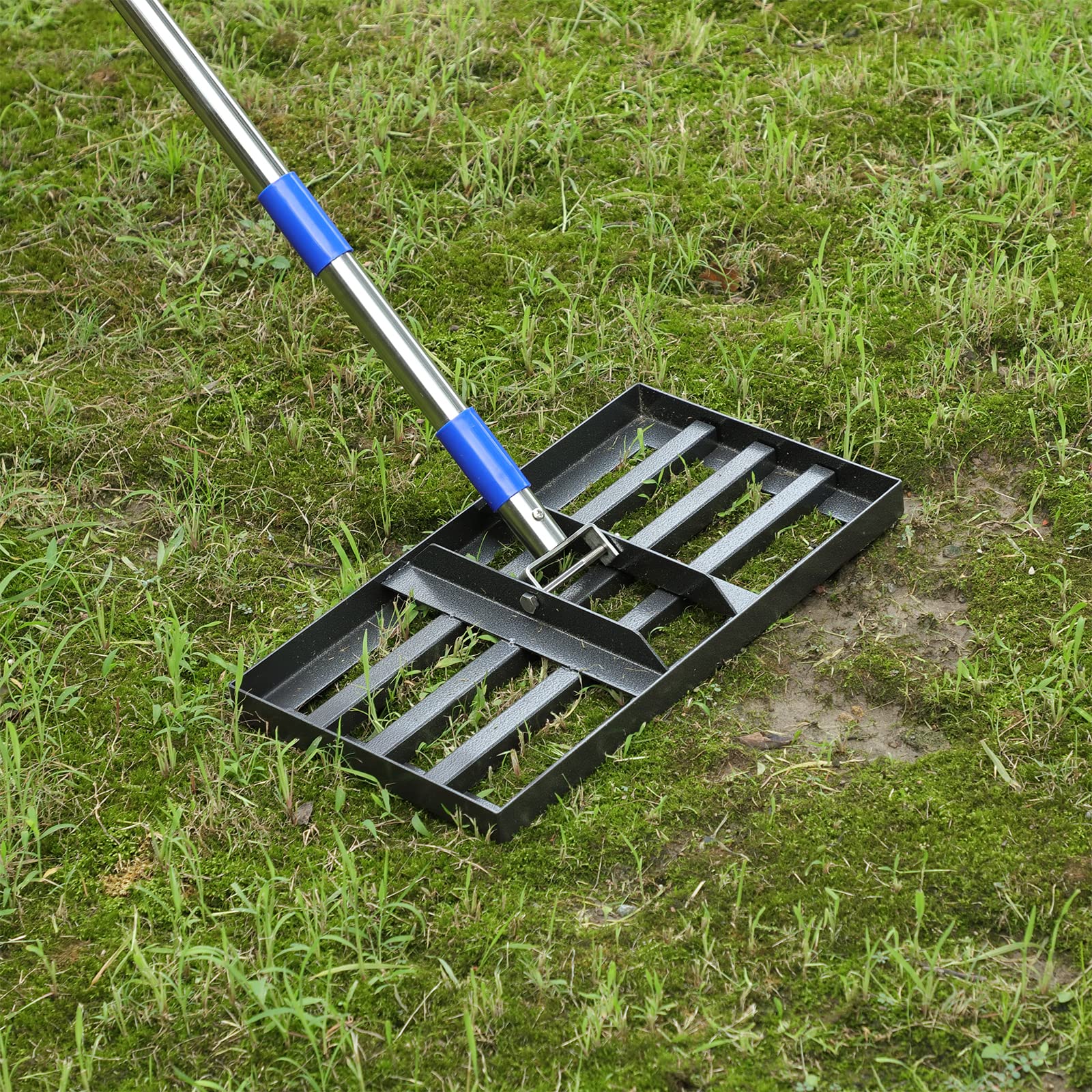Mua HOSKO Lawn Leveling Rake - 17" x 10" Black Ground Plate with 60 ...