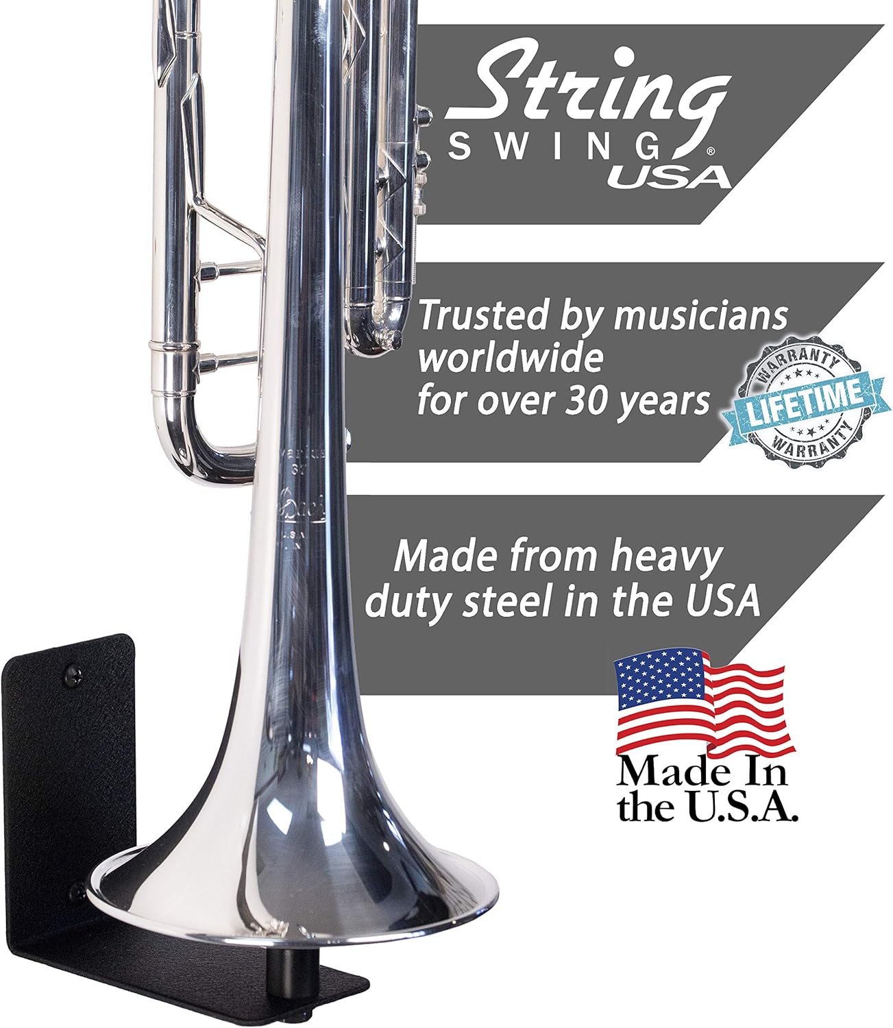 String Swing Vertical Trumpet Holder – BigaMart