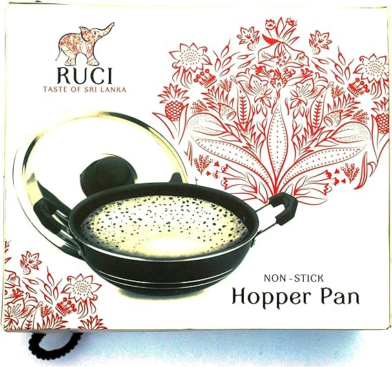 RUCI Hopper Pan with Non-Stick Coating to Make Crispy Sri Lankan ...