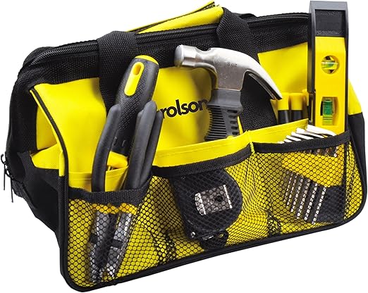 Rolson 36796 Home Tool Kit, Multi-Colour: Amazon.co.uk: DIY & Tools