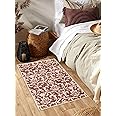 Amazon.com: Morebes Vintage 2x3 Bathroom Rug, Washable Floral Door Mats ...
