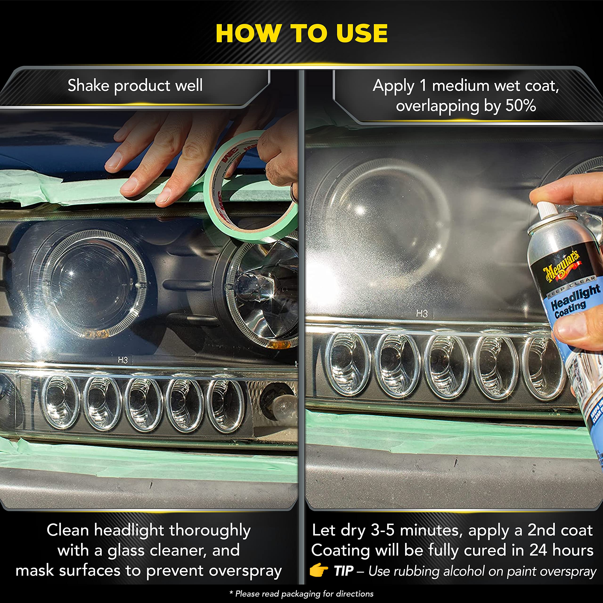 Mua Meguiar's Keep Clear Headlight Coating - Durable, Long-Lasting Protection Prevents Oxidation ...