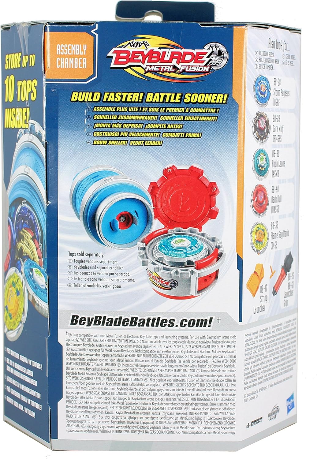 Beyblades Metal Fusion Assembly Chamber – BigaMart