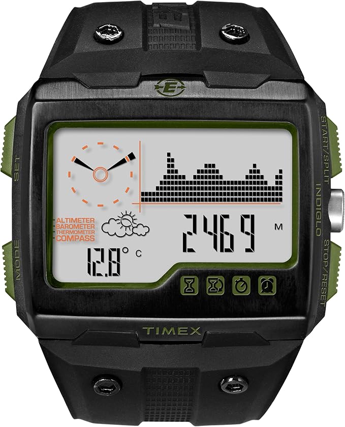 Timex Expedition WS4 T49664 Watch with Widescreen Dashboard Display ...