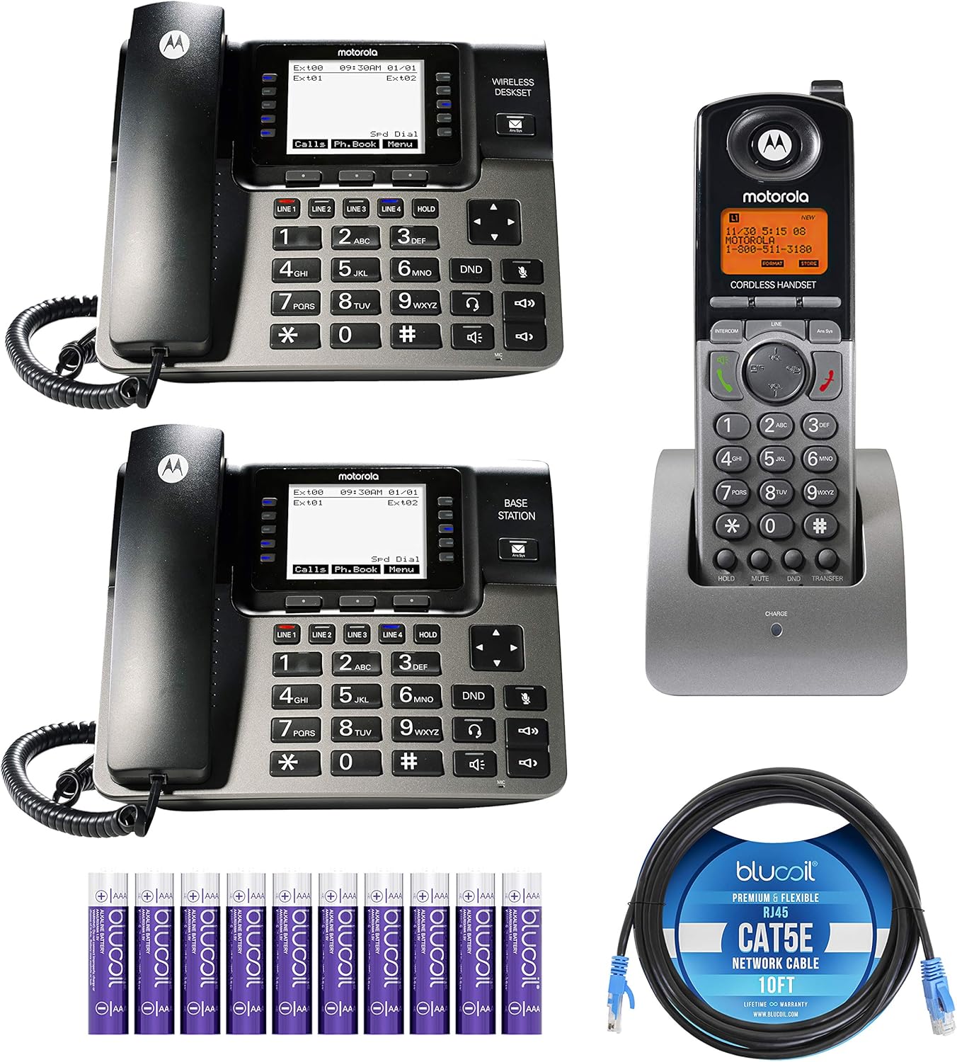 Amazon.com : Motorola ML1002S (ML1000 x1, ML1100 x1, ML1200 x1) DECT 6. ...