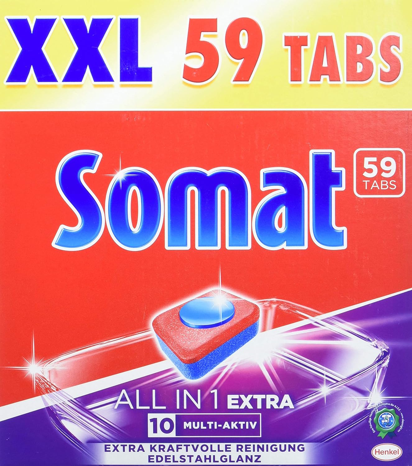 Somat Tabs 10 All in 1 Extra, 1er Pack (1 x 1.062 kg): Amazon.de ...