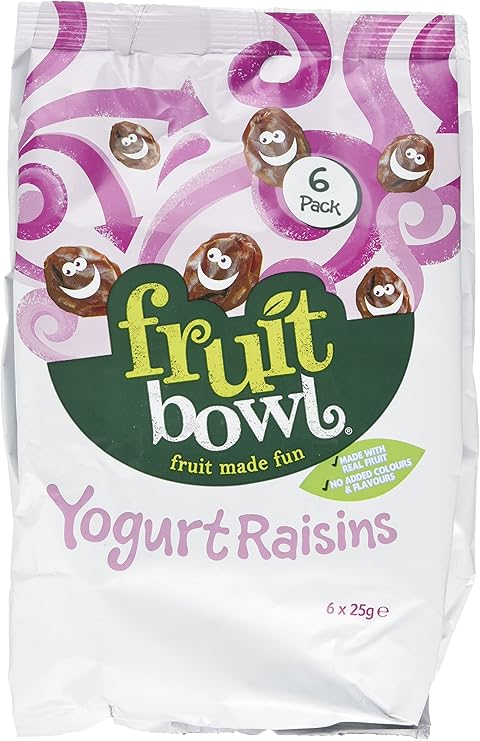 Fruit Bowl Raisin Yogurt, 150 g: Amazon.co.uk: Grocery