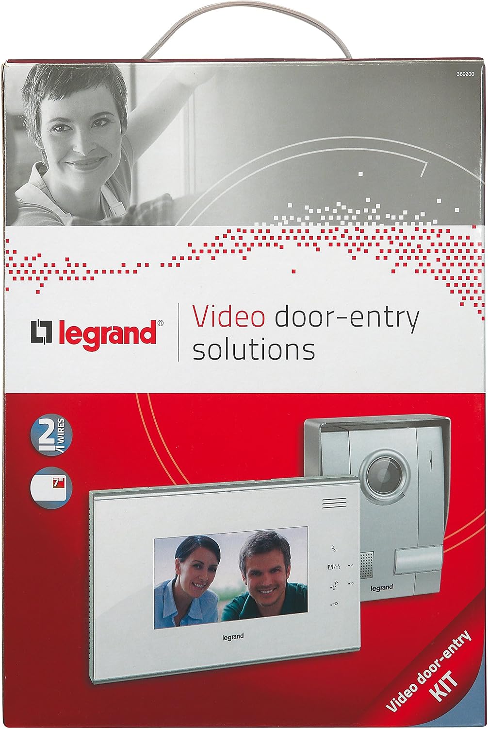 Legrand LEG369200 Kit portier vidéo couleur 7 pouces Blanc: Amazon.fr ...