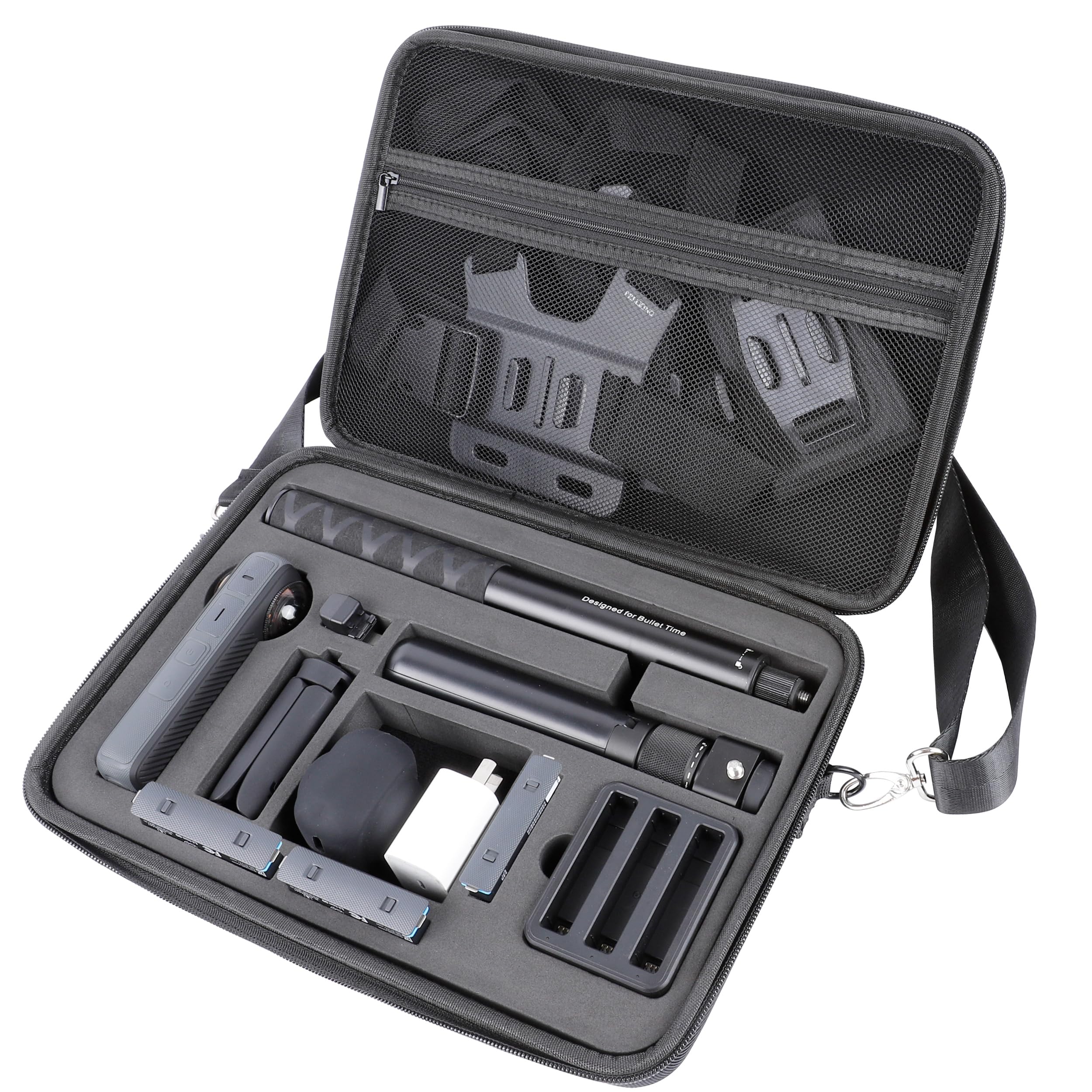 PellKing Case for Insta360 X5 X4 Camera - Large Hard Shell with EVA ...