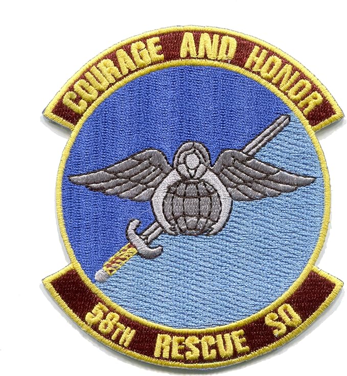 Amazon.com: 58th Rescue Squadron Patch: Clothing