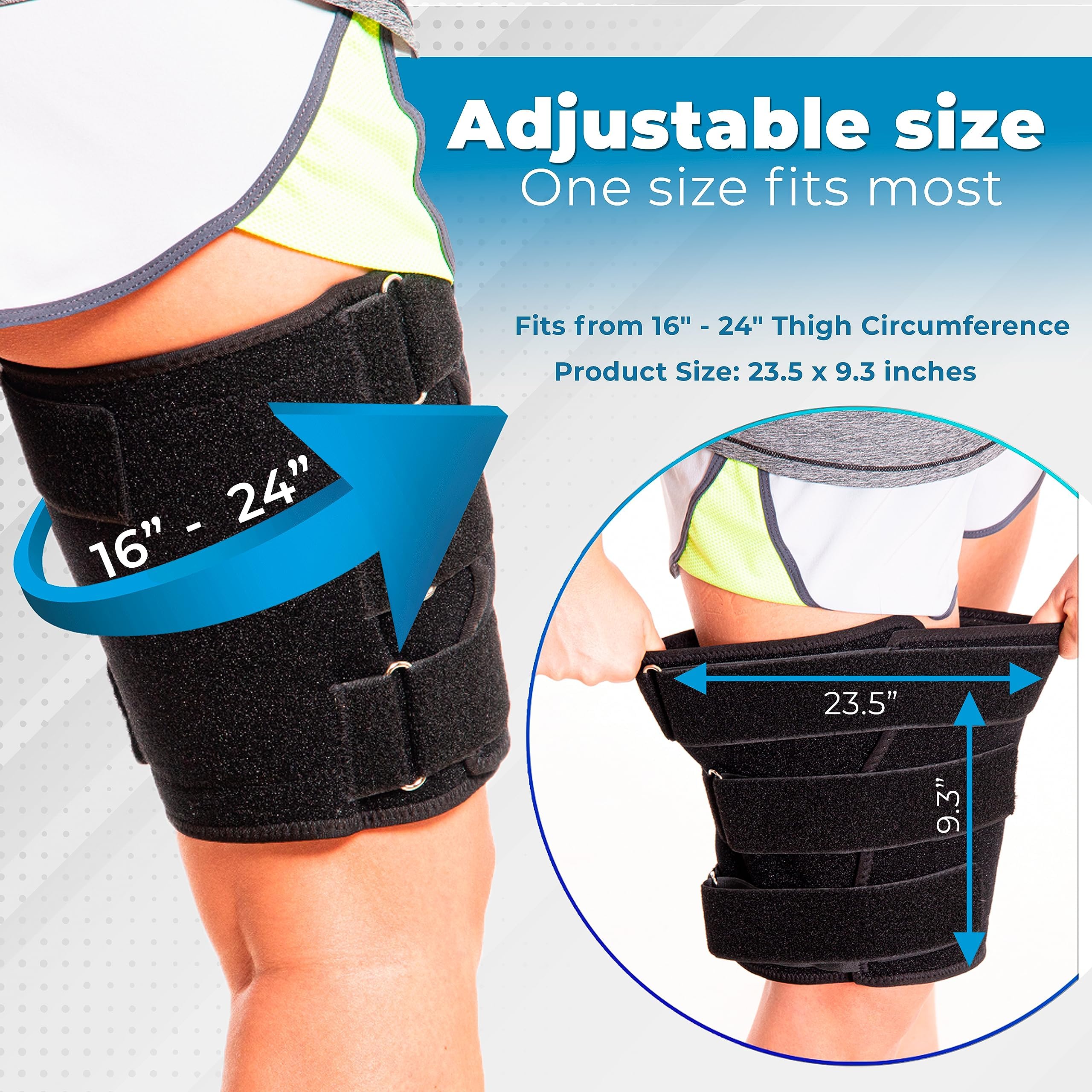 Mua Hamstring Compression Sleeve Recovery Support – Non-Slip Groin Wrap ...
