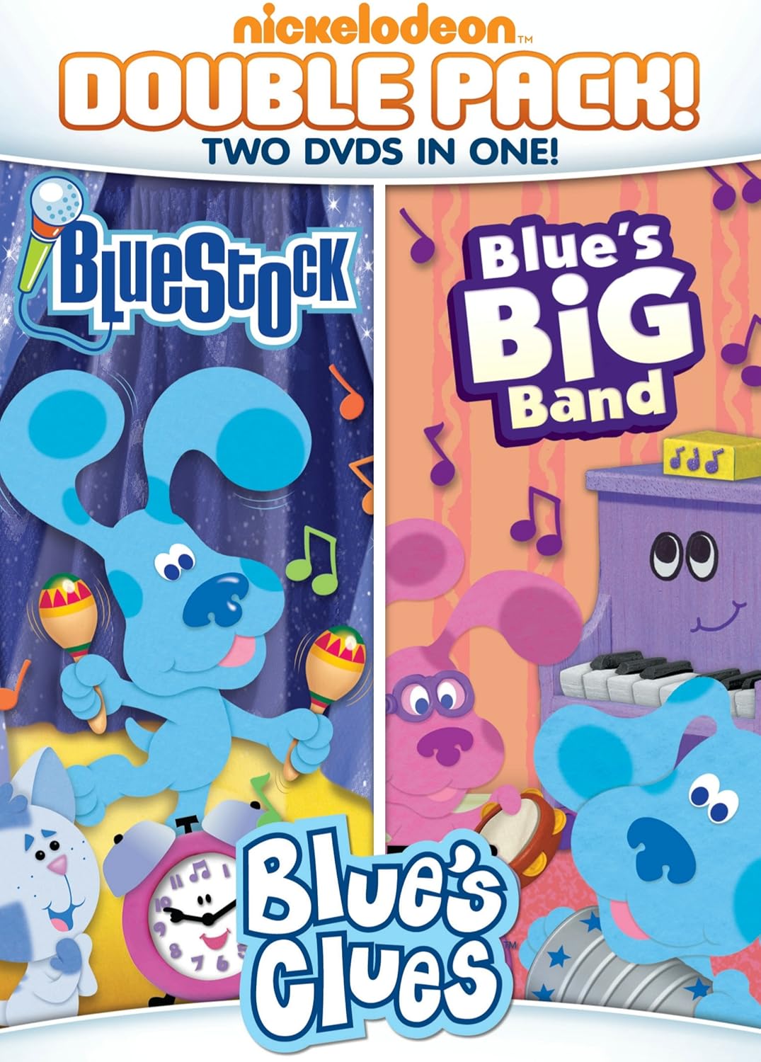 Blue's Clues Double Feature: Blue's Big Band and Bluestock: Amazon.ca ...