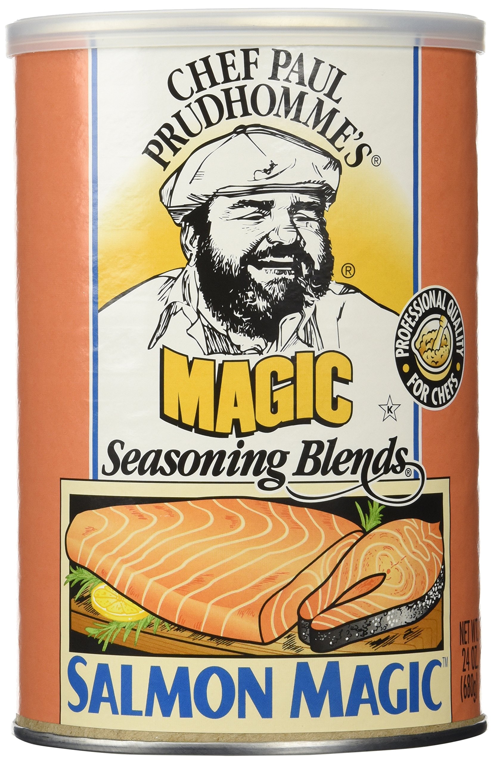 Chef Paul Prudhomme's Magic Seasoning Salmon Magic, 24-Ounce: Amazon ...