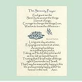 Amazon.com: Pocket Card Bookmark Pack of 12 – Complete Serenity Prayer ...