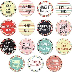 Amazon.com : Sweetzer & Orange 30 Growth Mindset Confetti Positive ...