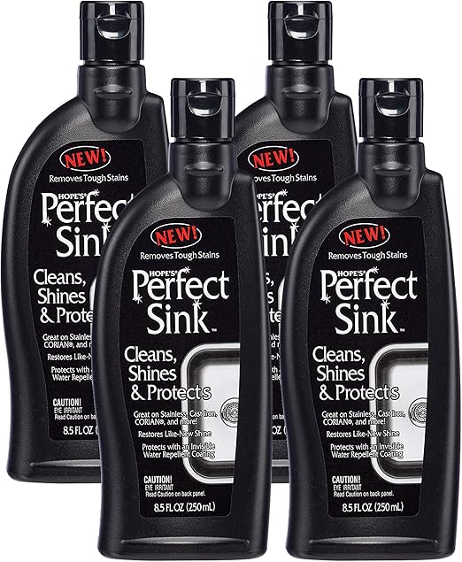 Amazon.com: HOPE'S Perfect Sink Cleaner and Polish, Restorative, Water ...