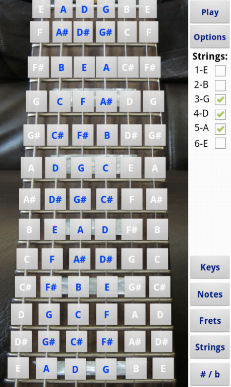 Electric Guitar Fretboard Addict:Amazon.com:Appstore for Android