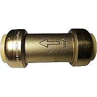 1 Piece XFITTING 1" x 1" Push Fit Check Valve, Certified to NSF ANSI61 ...