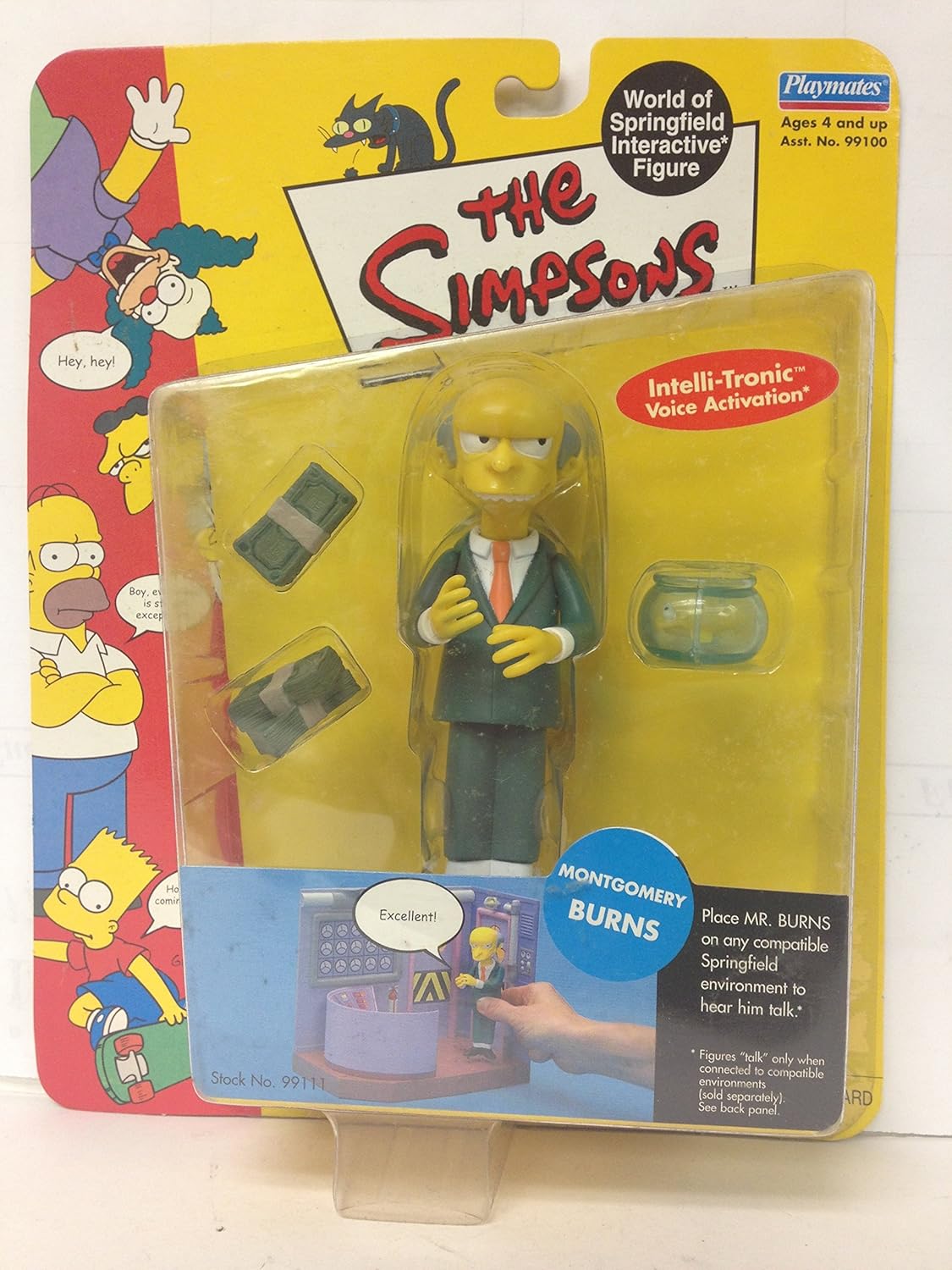 World of Springfield Interactive Figures The Simpsons Playmates ...