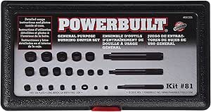 Amazon.com: Powerbuilt 641335 General Purpose Bushing Driver Kit ...