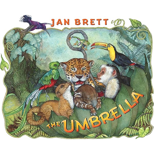 Jan Brett Erizo Autographed Books By Jan Bret