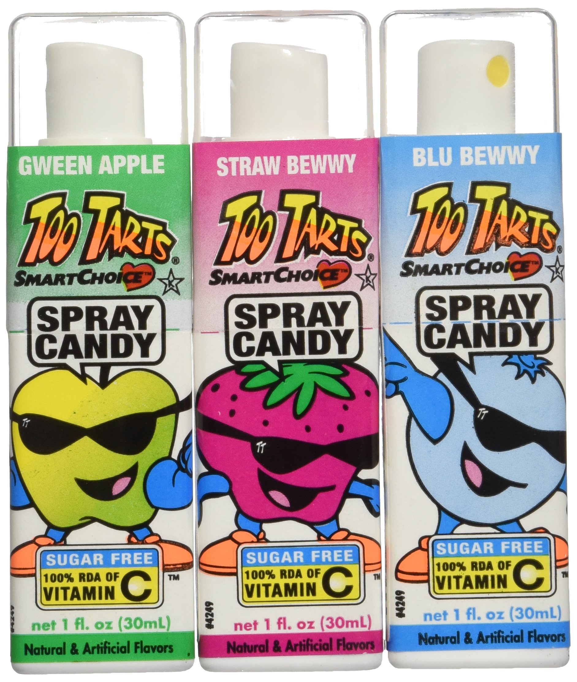 Amazon.com : Too Tarts Goo 4 You Kids Candy, 3-Ounces (Pack of 18 ...