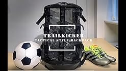 Amazon.com : HOOP SAQ Basketball Bag with Ball Compartment : Basketball ...