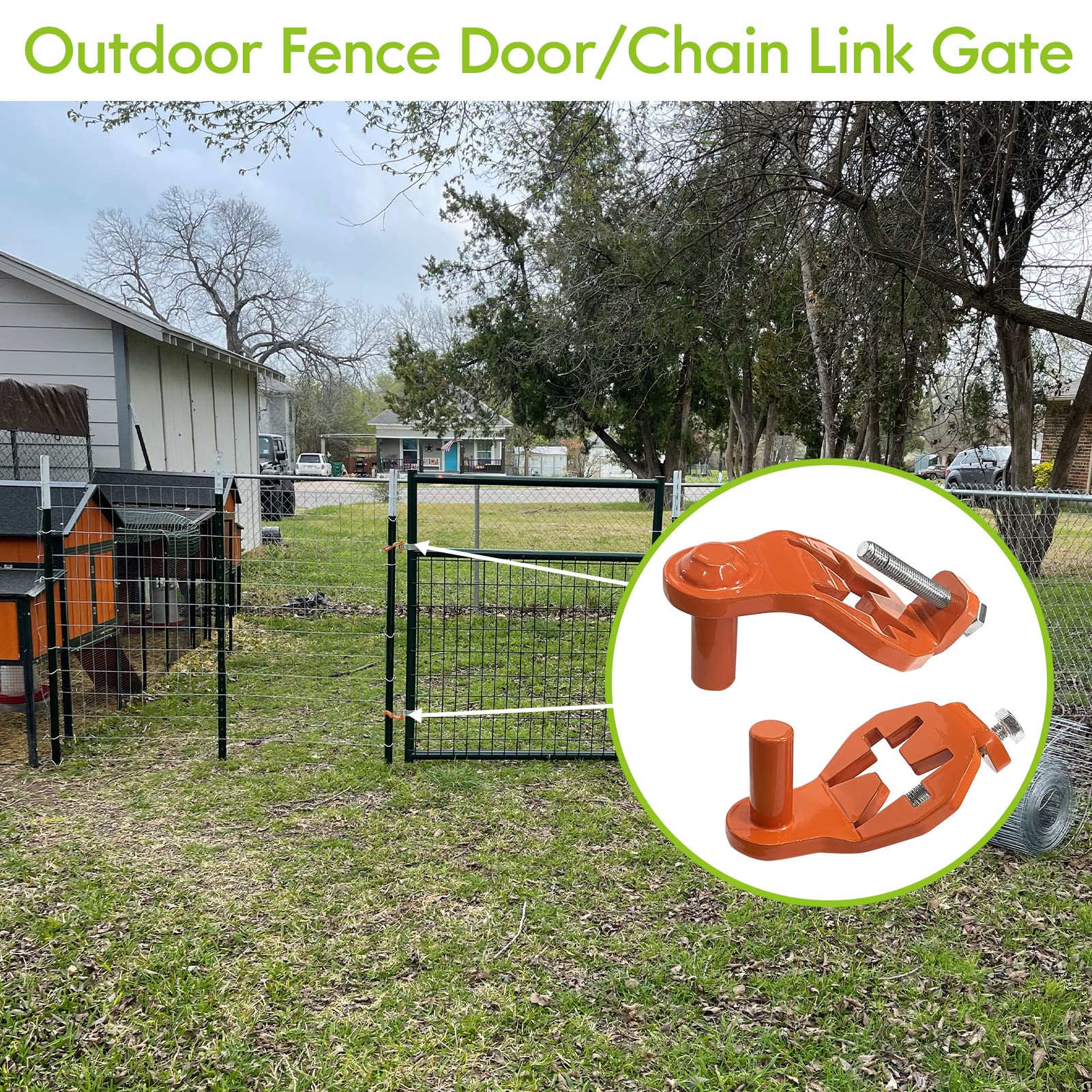 T-Post Gate Hinge Pins - Heavy Duty Gate Hanger, Hang A Gate From A ...