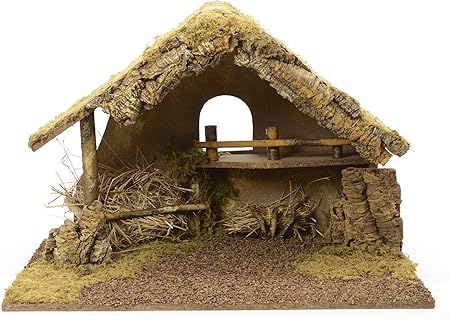 Large Nativity House: Amazon.co.uk: Kitchen & Home