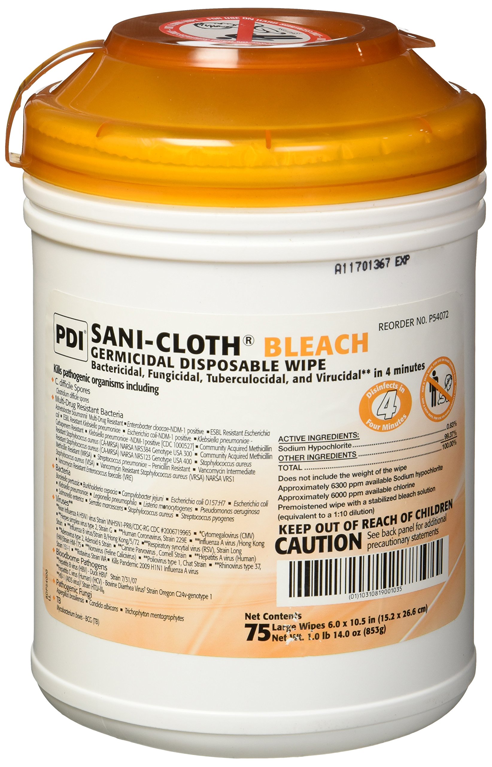 Amazon.com: Professional Disposables Surface Disinfectant Super Sani ...
