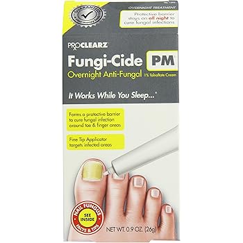 Amazon.com: PROCLEARZ Fungi-Cide PM Anti-fungal Cream, 0.9 oz: Health ...
