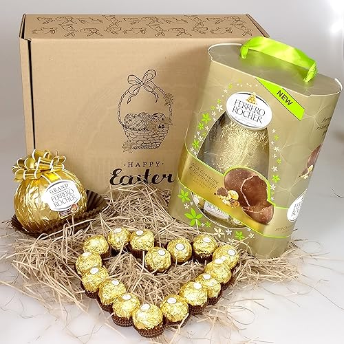 Ferrero Rocher Boxed Egg Shaped Milk Chocolate, 275 g: Amazon.co.uk ...