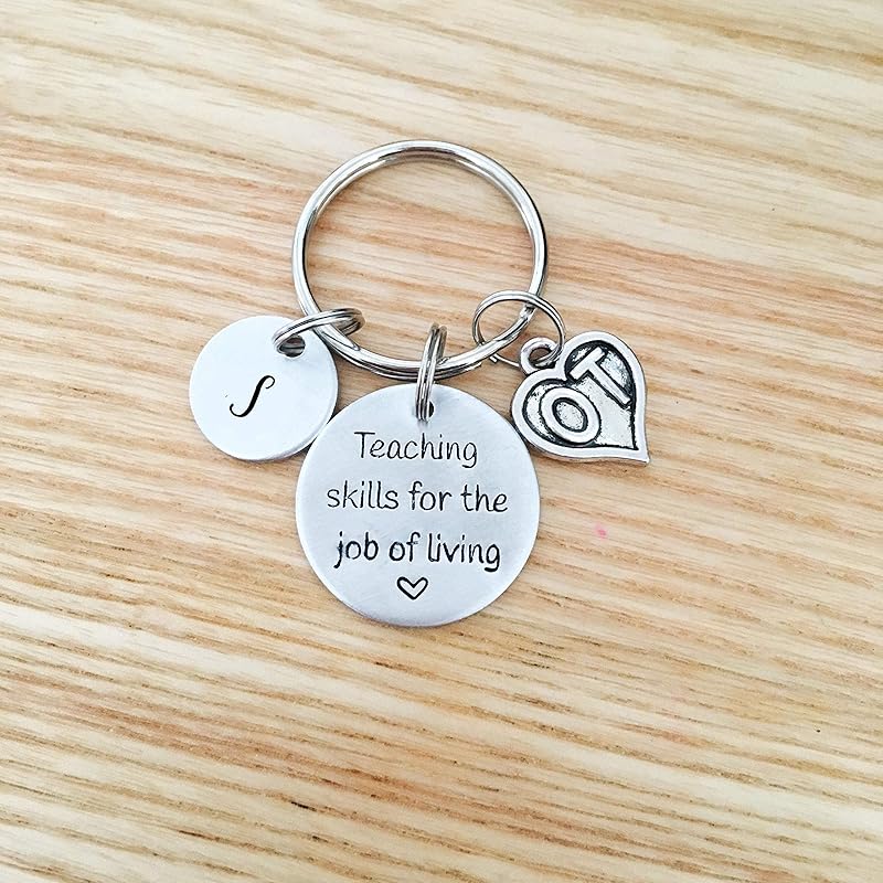 Amazon.com: Occupational Therapist Jewelry, OT Medical Keychain ...
