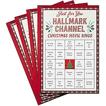 Free Printable Hallmark Channel Holiday BINGO Game Cards😃 A plataforma ...