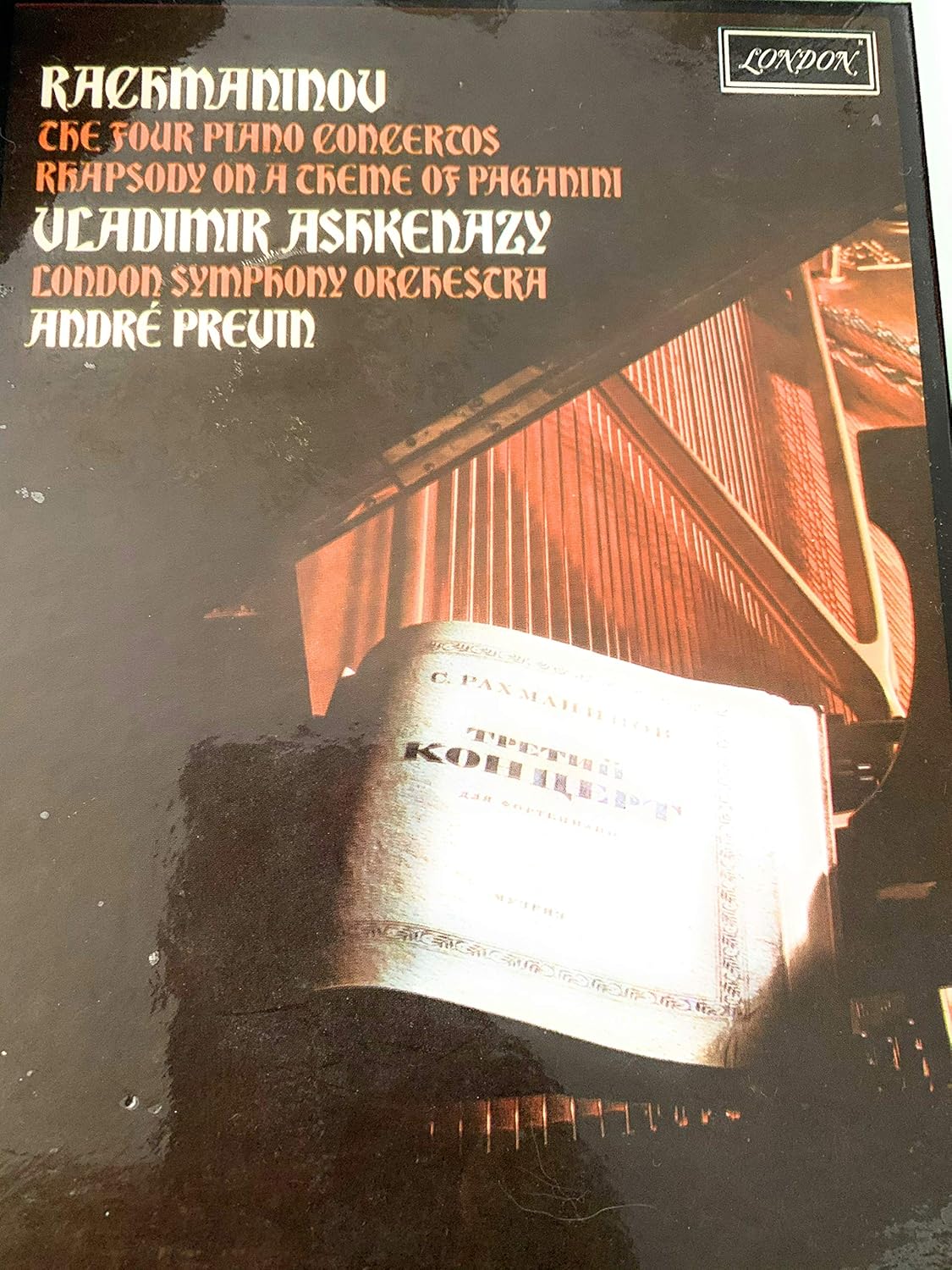 - Rachmaninov - Piano Concertos Nos. 1 and 2 ~ Vladimir Ashkenazy, London Symphony Orchestra ...