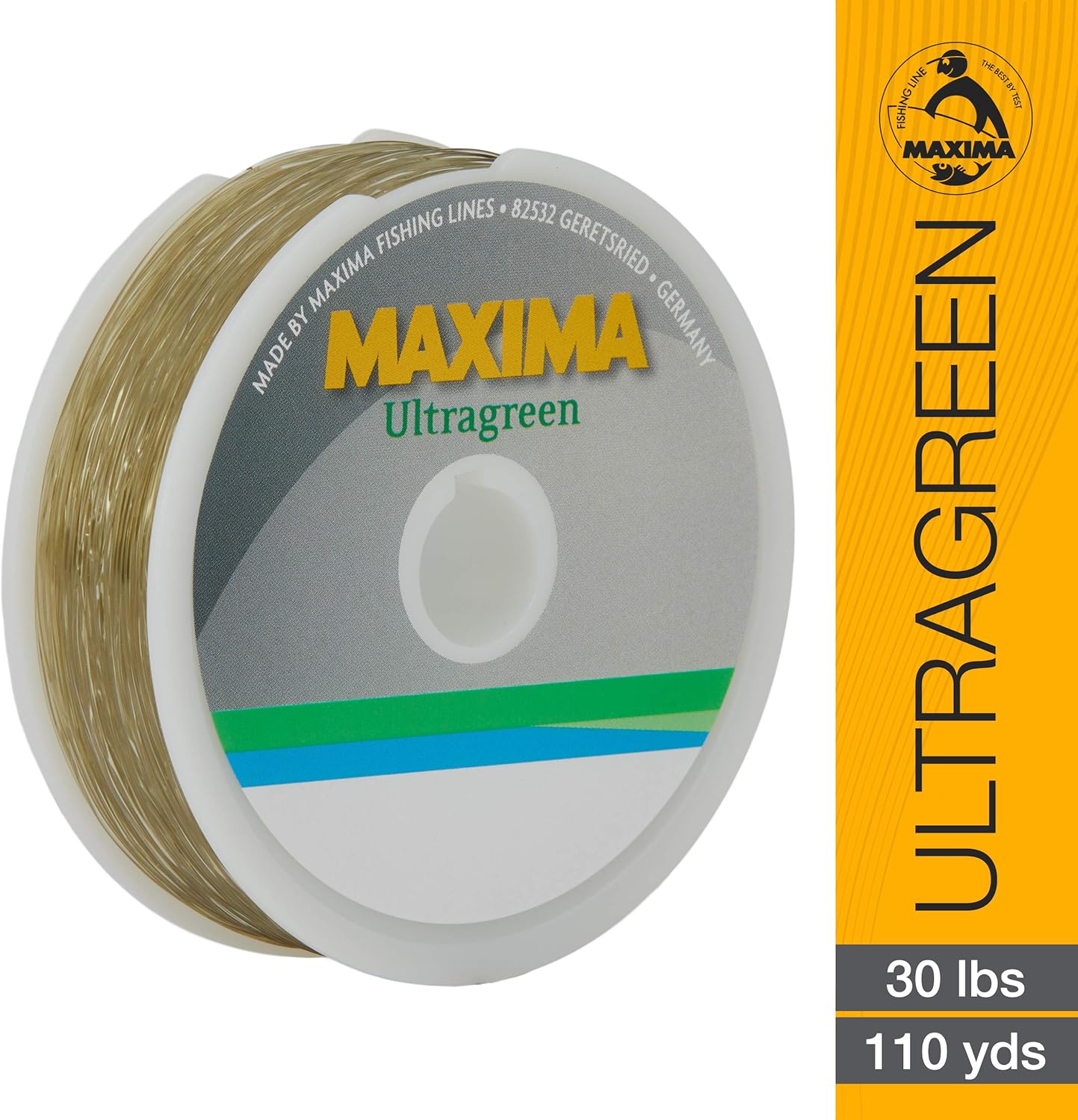 Maxima Fishing Line Mini Pack, Ultragreen 110-Yard, Monofilament Line ...