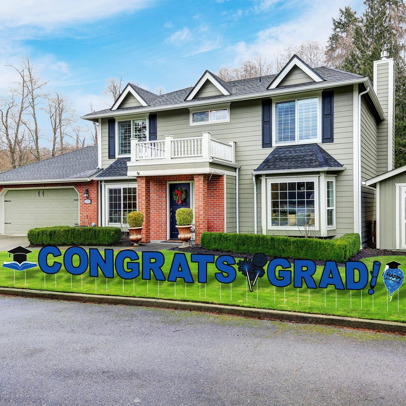 RUODON Graduation Yard Sign Decorations 2025 Congrats Grad Yard Signs ...