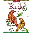 Amazon.com: Creative Coloring Birds: Art Activity Pages to Relax and ...