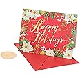 Amazon.com: Papyrus Holiday Boxed Cards, Happy Holidays (20-Count ...