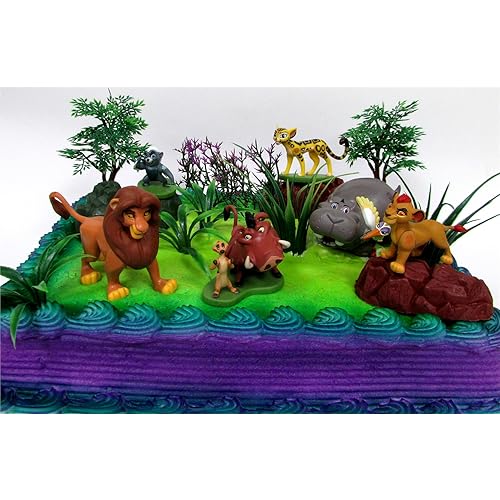 The Lion King - Lion Guard 19 Piece Birthday Cake Topper Figure Set ...